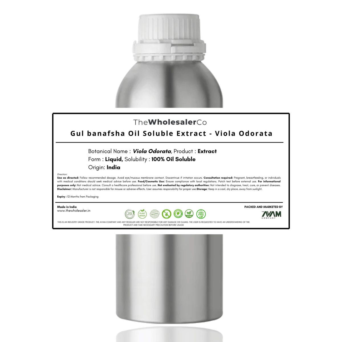 Gul banafsha Öllöslicher Extrakt – Viola Odorata – TheWholesalerCo Europe