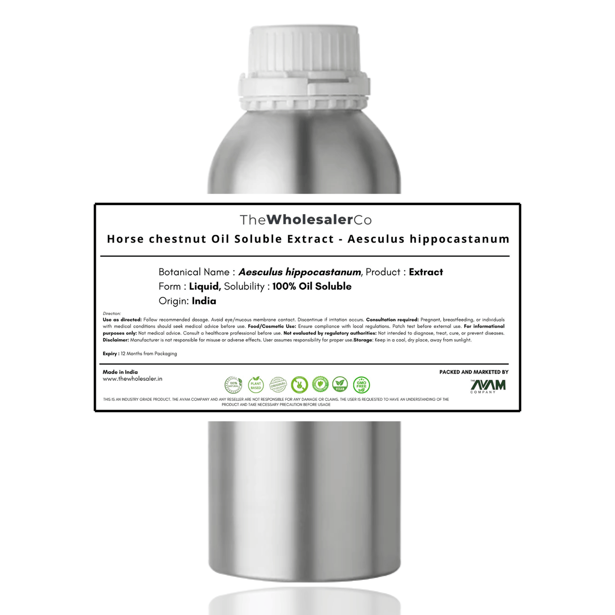 Horse chestnut Oil Soluble Extract - Aesculus hippocastanum ...