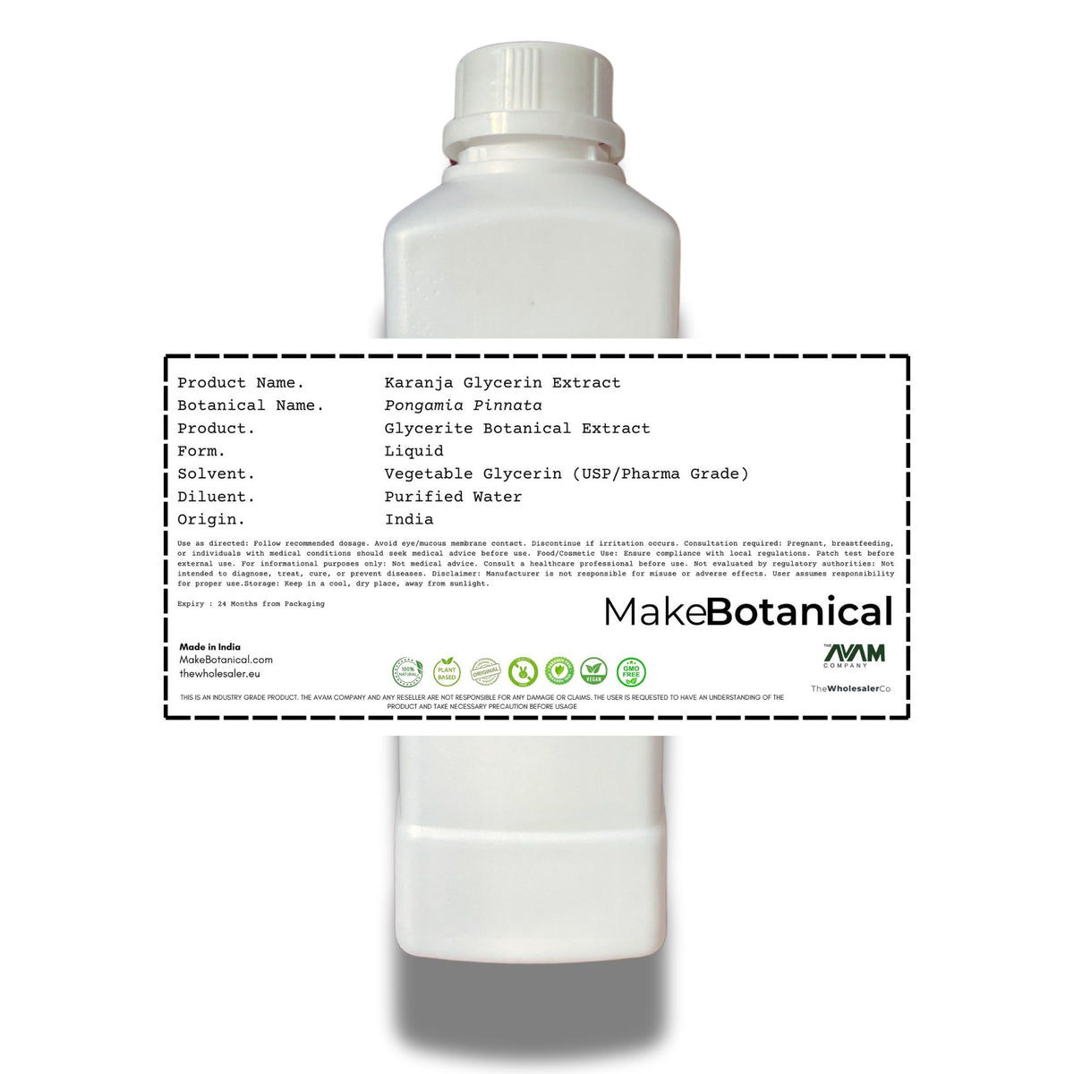 Karanja Glycerin Extract - Pongamia Pinnata – TheWholesalerCo Europe
