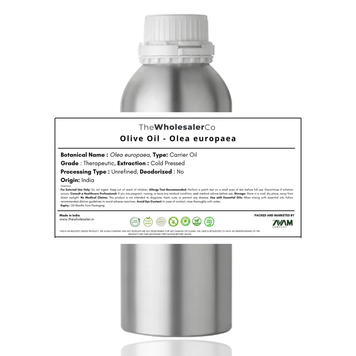 Olive Oil - Olea europaea- Bulk Supplier@TheWholesalerCo Prices ...